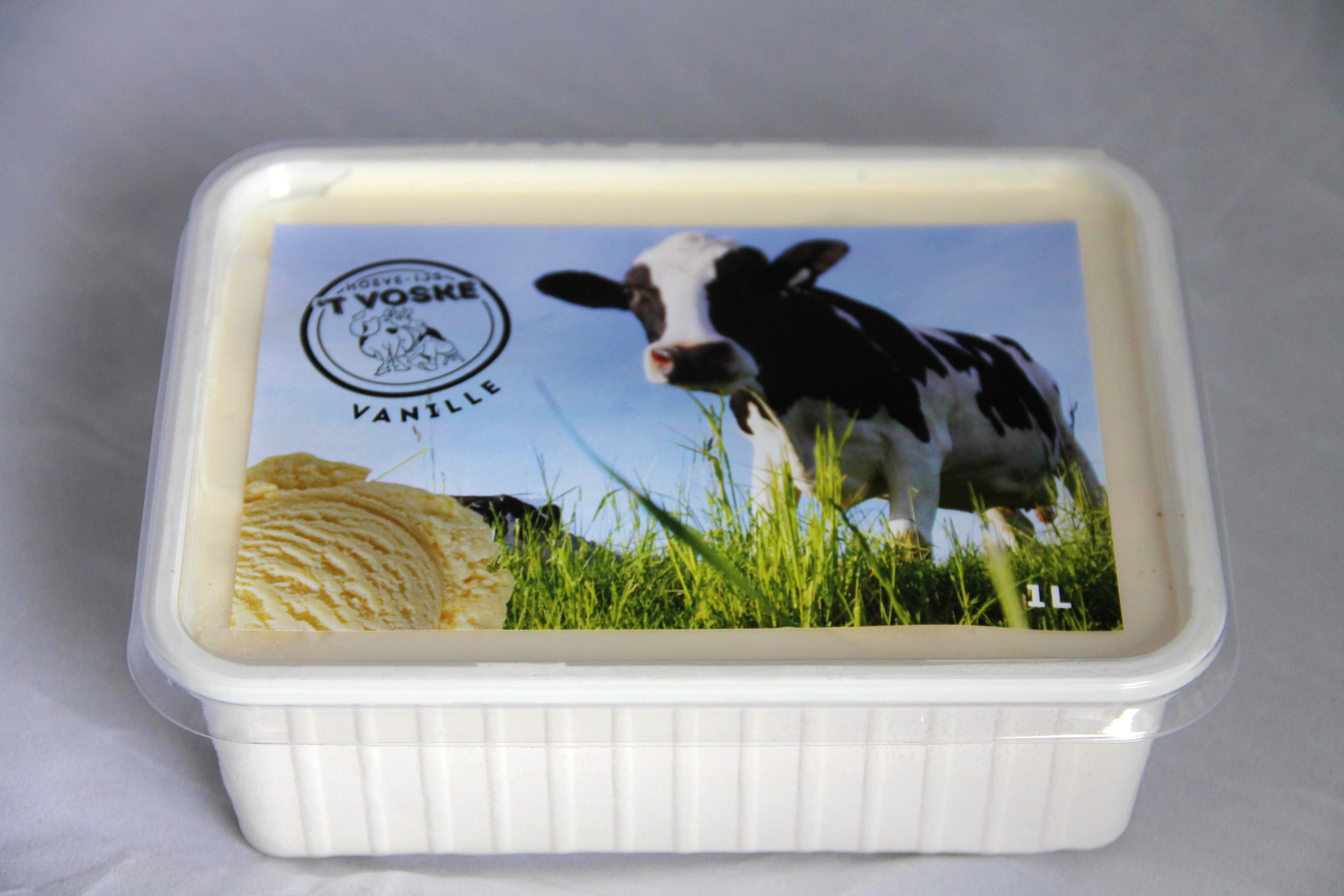 Vanille-ijs - 't Voske Hoeve-ijs & Desserten