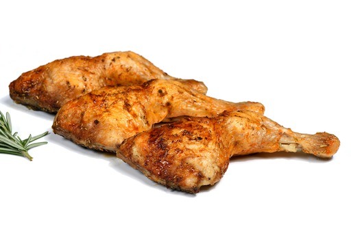 Kippenbil aan't spit - 't Kasseitje